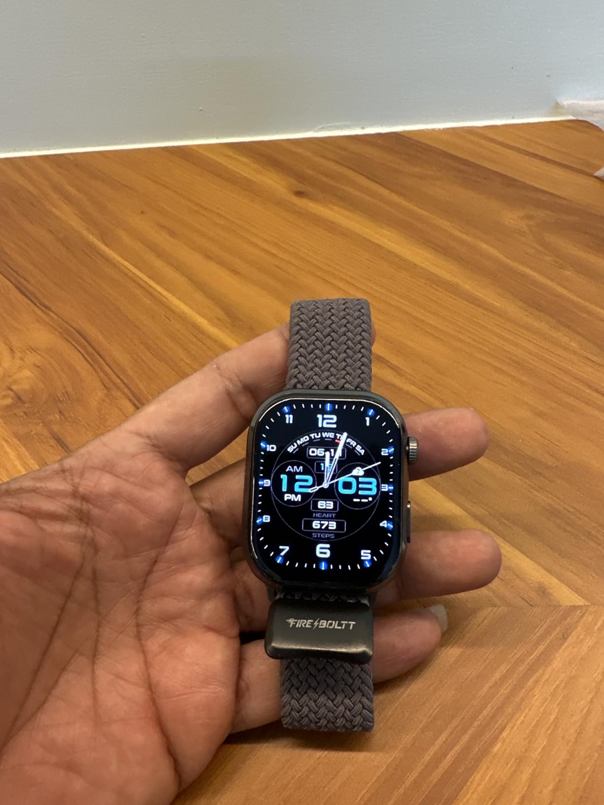 Fire-Boltt Brillia Pro Smart Watch 2.02″ Super AMOLED Display with ...