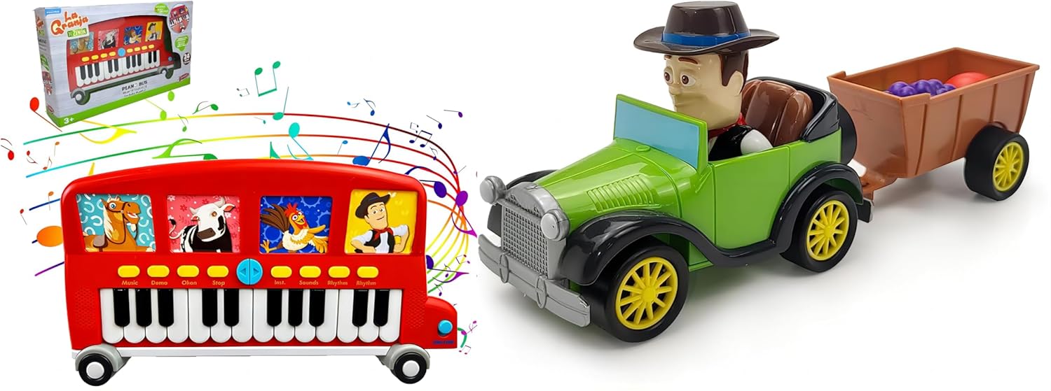 Amazon.com: La Granja De Zenon - Piano para bebé, Piano para niños ...