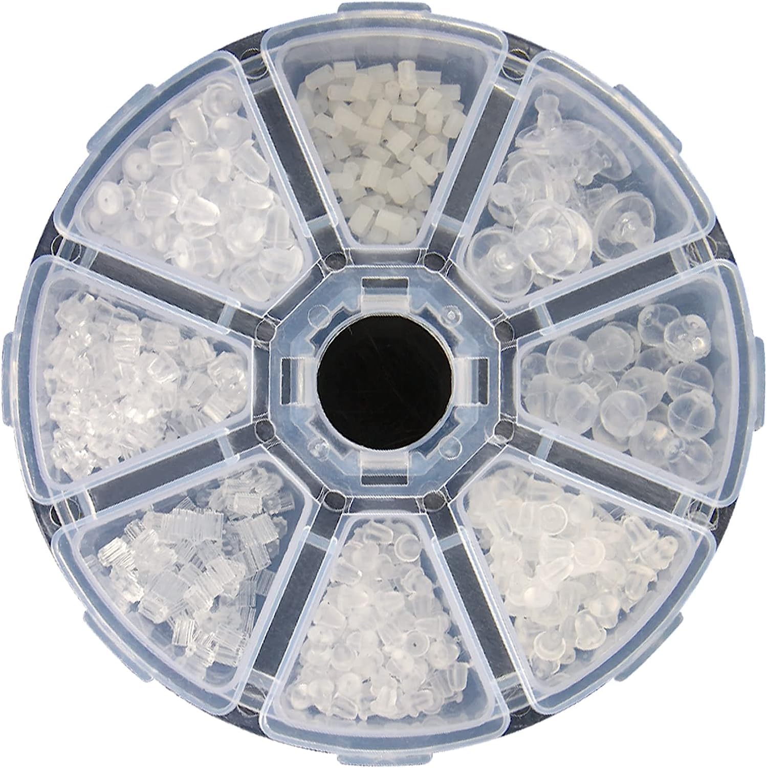 Amazon.com: 8 Styles Earring Backs, 612PCS(306Pairs) Earring backings ...