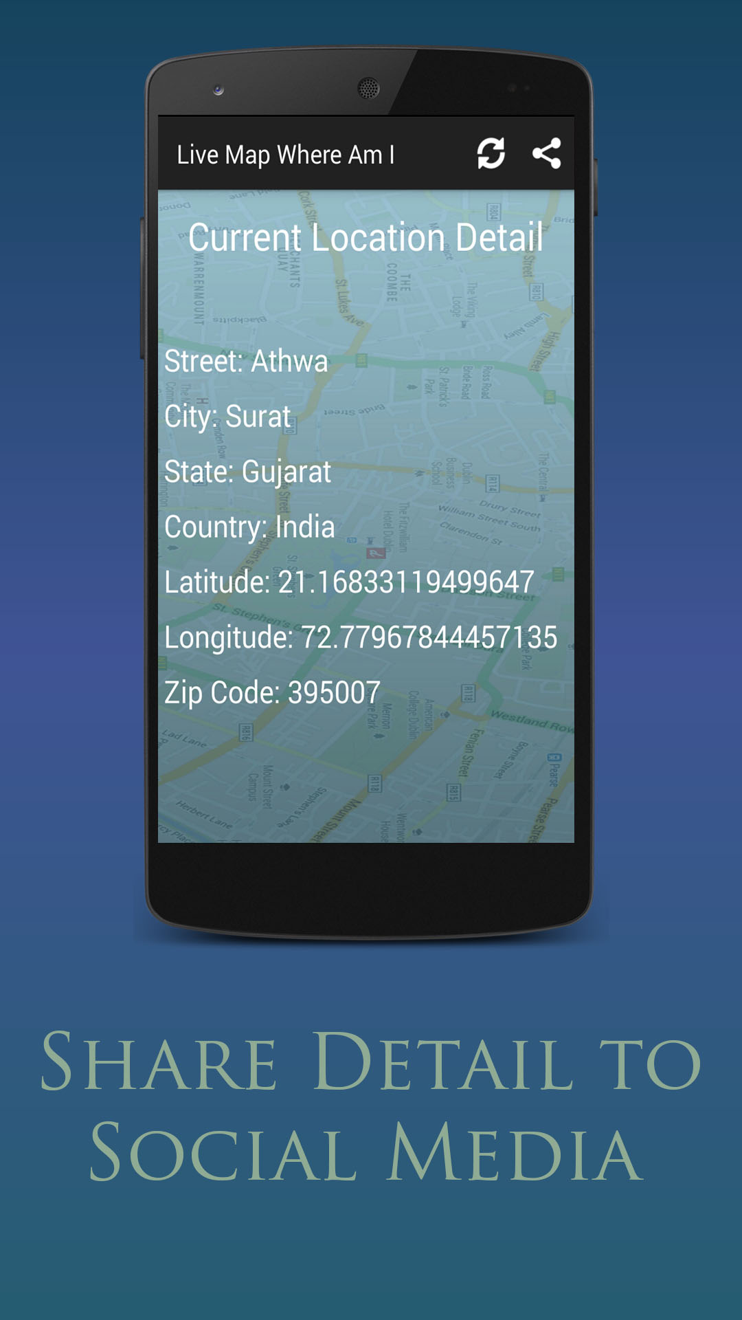 Live Map Where Am I - App on Amazon Appstore