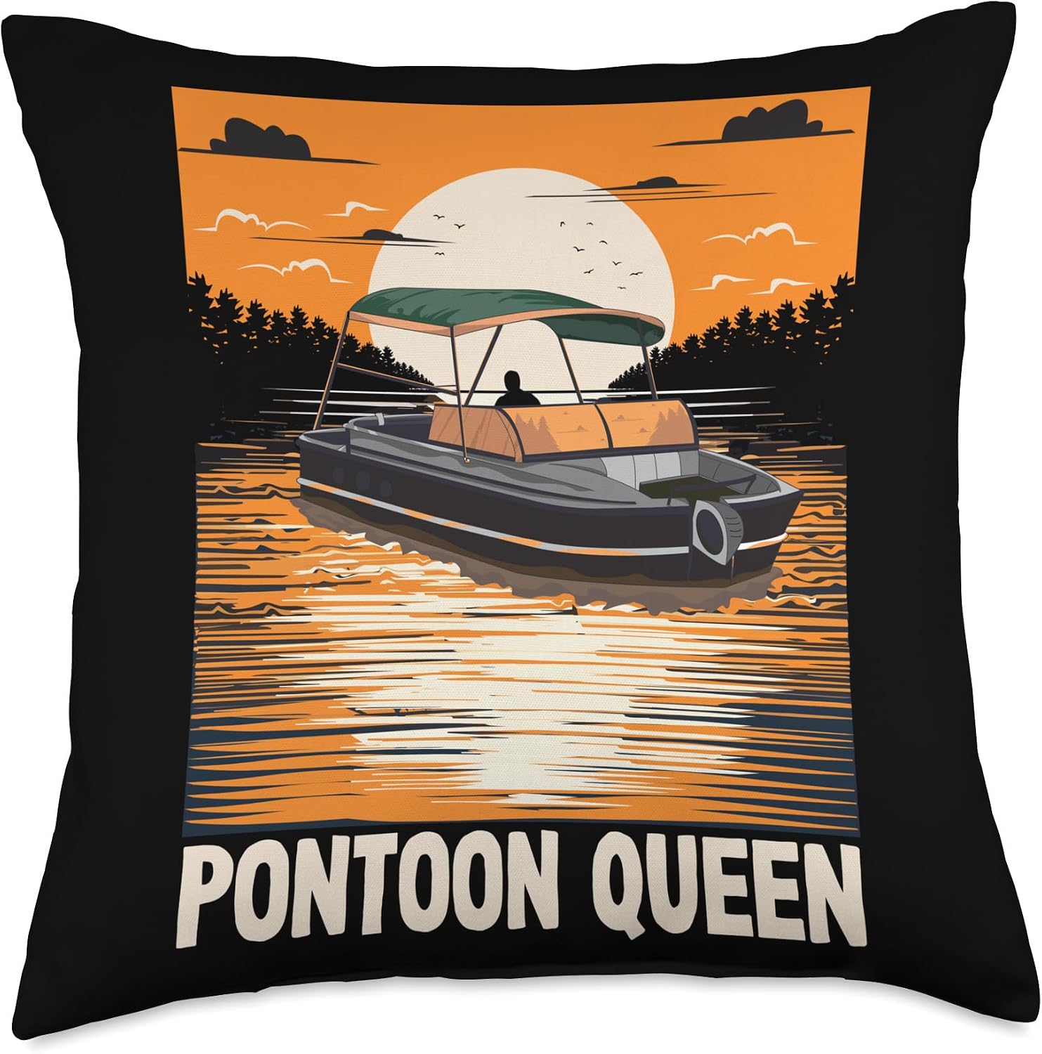 Amazon.com: Pontoon Queen Motorboating Princess Pontooning Boat Parade ...