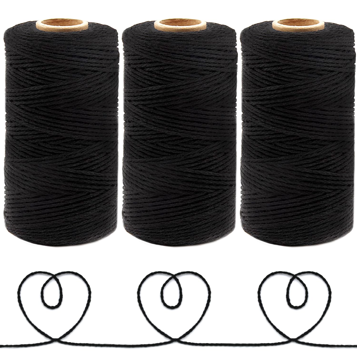 Amazon.com: Anvin 984 Feet Cotton Twine Natural Jute Twine Packing ...