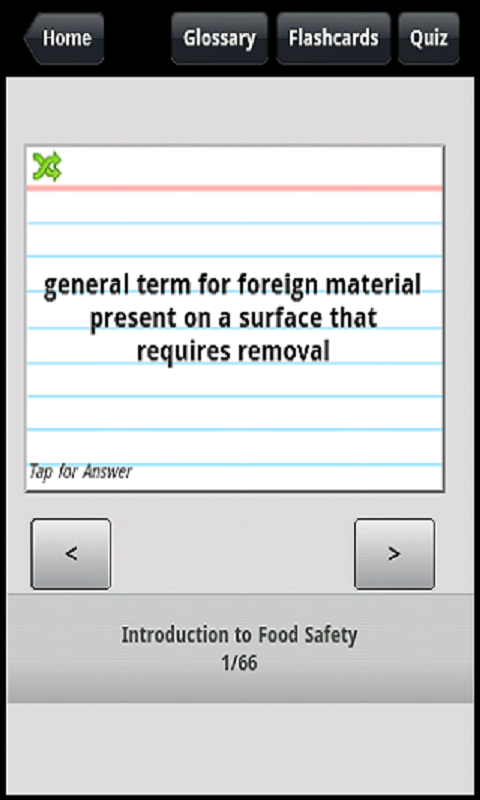 Food Safety Certification Flashcards & Quiz - App on Amazon Appstore
