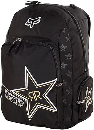 Amazon.com | Fox Racing Rockstar Golden Backpack [Black] NS | Backpacks