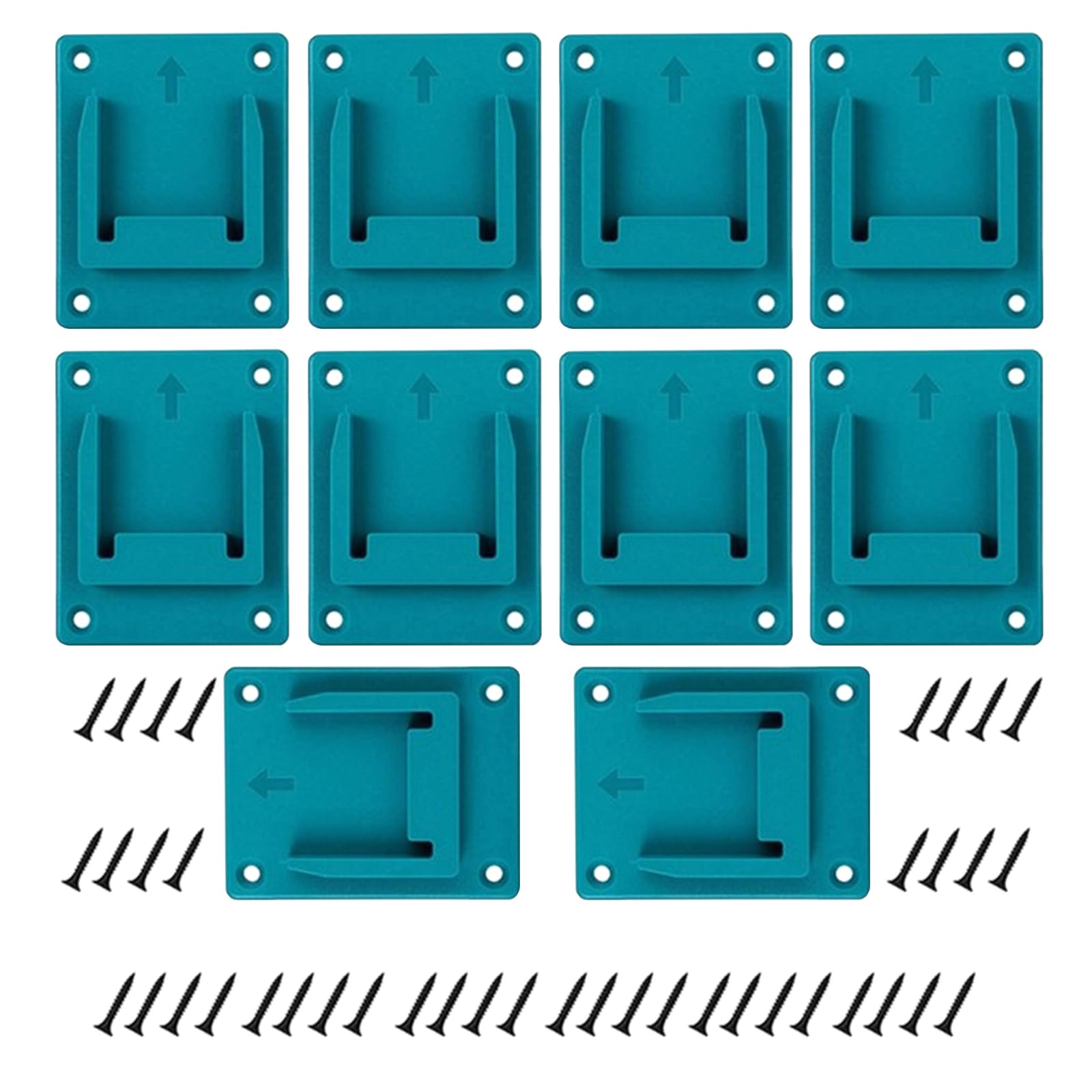 10 Pack Tools Drill Mount Holder, Tool Holder Mount for Ma-Kita/Bosch ...