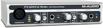 Amazon.com: M-Audio Firewire Solo US35030 Firewire Audio Interface ...