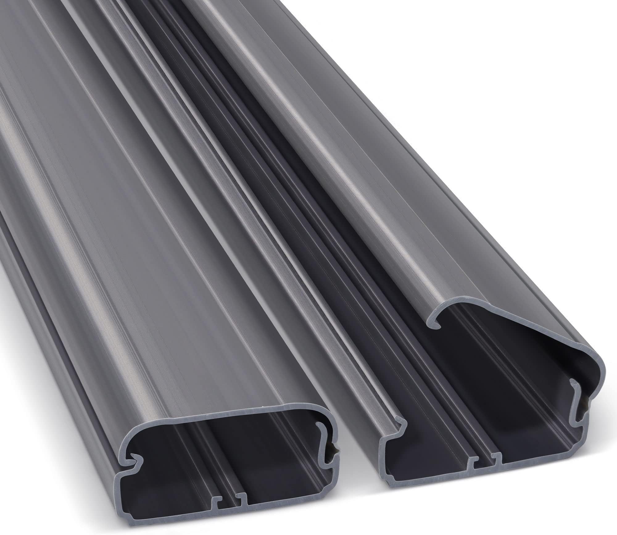 Amazon.com: Grey Cable Raceways 4PCS On-Wall Cord Cover Paintable ...