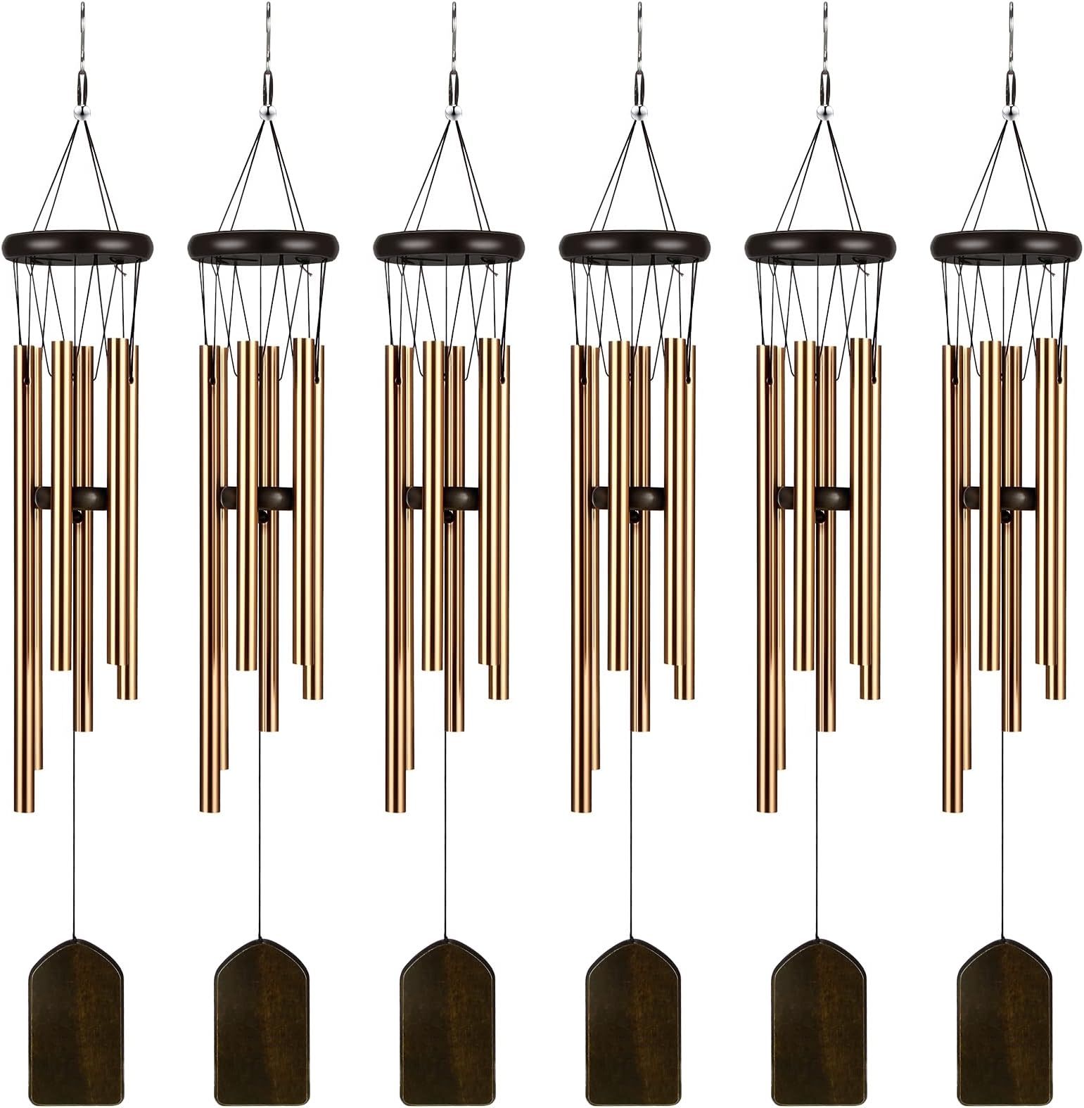 Amazon.com : 60 Pieces Wind Chime Tubes Parts Supplies String Metal for ...