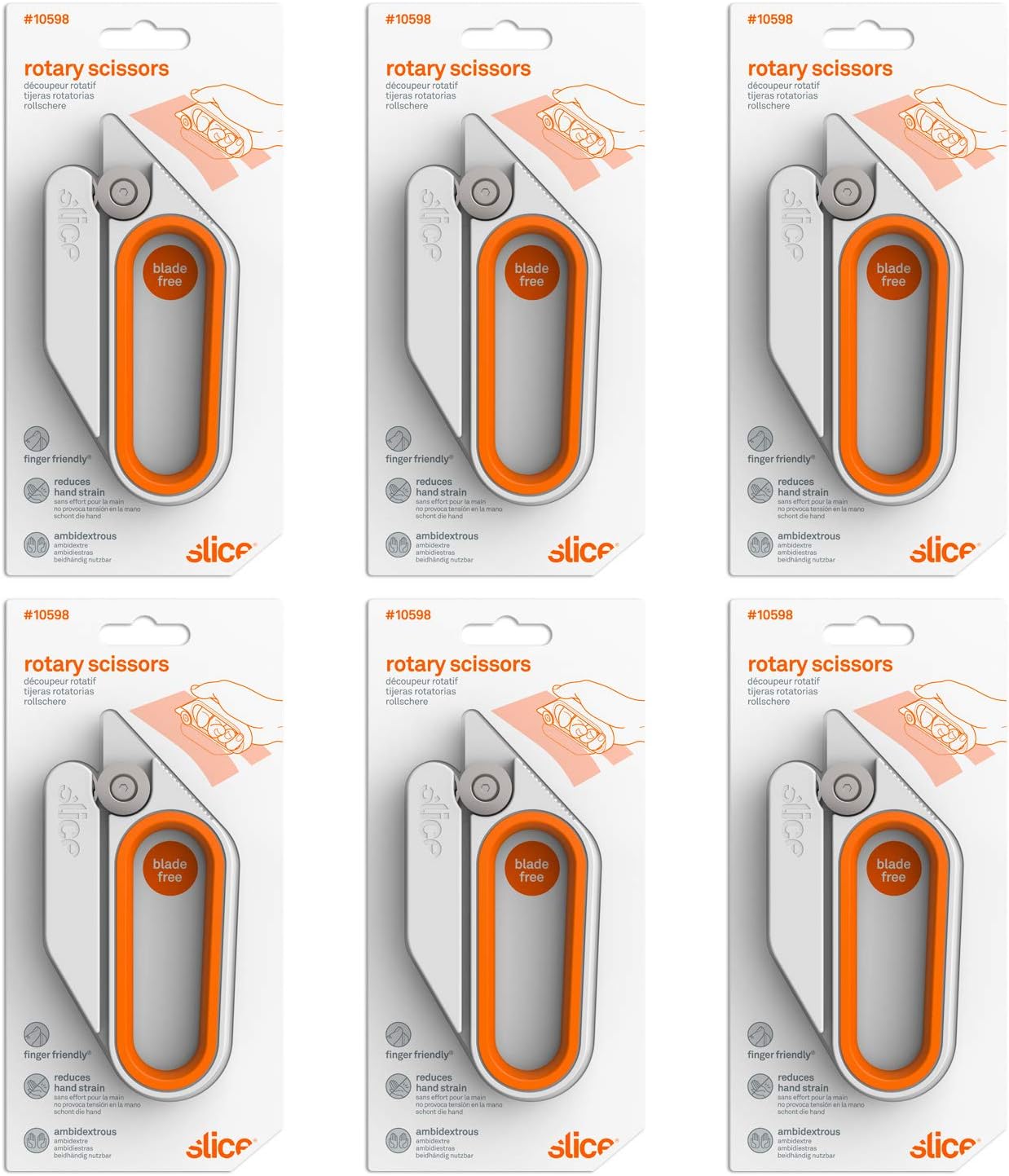 Rotary Scissors Cutting Tool by Slice, Bladeless Scissors, 10598 ...