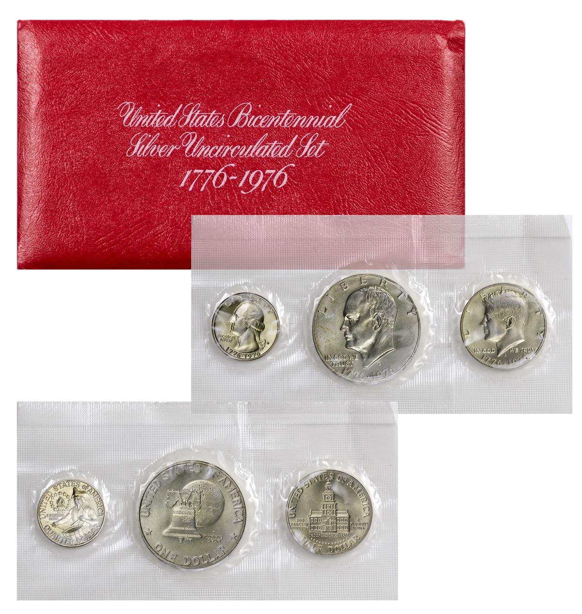 1976 S Bicentennial 3 Coin Set Brilliant Uncirculated at Amazon's ...