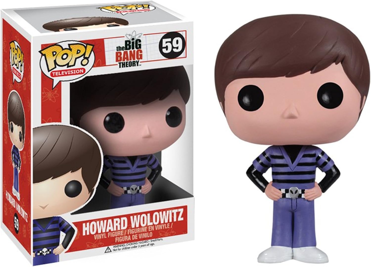 Amazon.com: Funko POP Television: Howard Vinyl Figure : Toys & Games