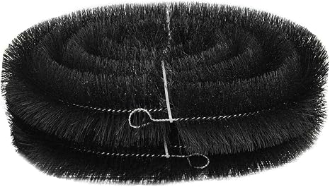Selections Gutter Brush Guard Leaf, Moss & Debris Protection in Black ...