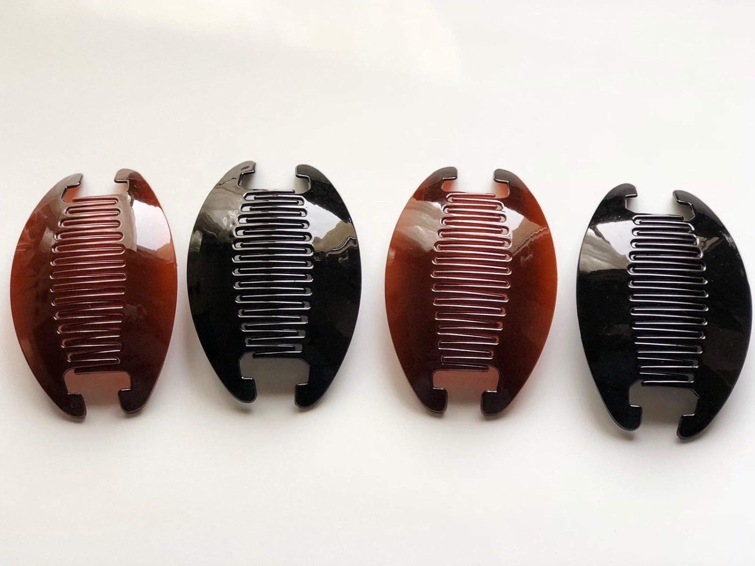 Amazon.com : 4 Pcs New Jumbo Banana Comb,Clip Thick Hair Riser Claw ...