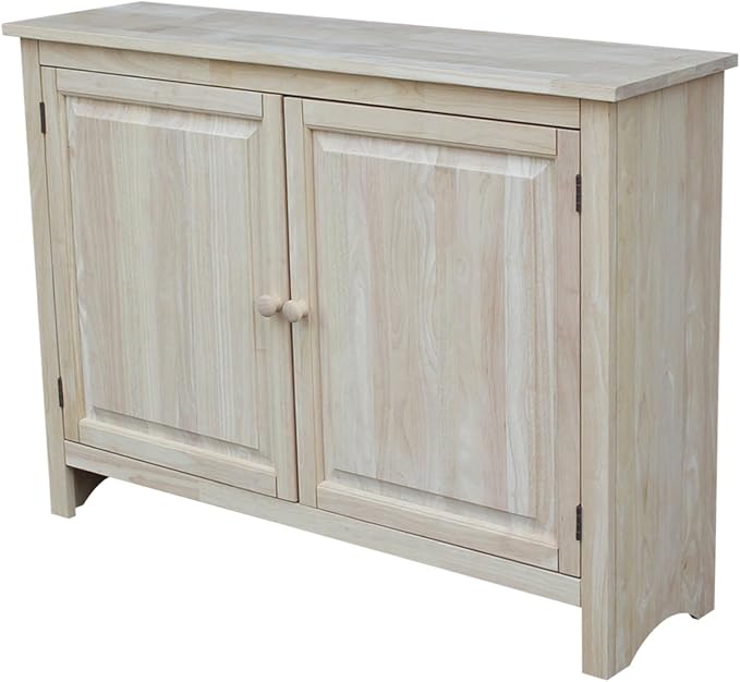 Amazon.com: IC International Concepts, Hall Cupboard-34 H, Solid Real ...
