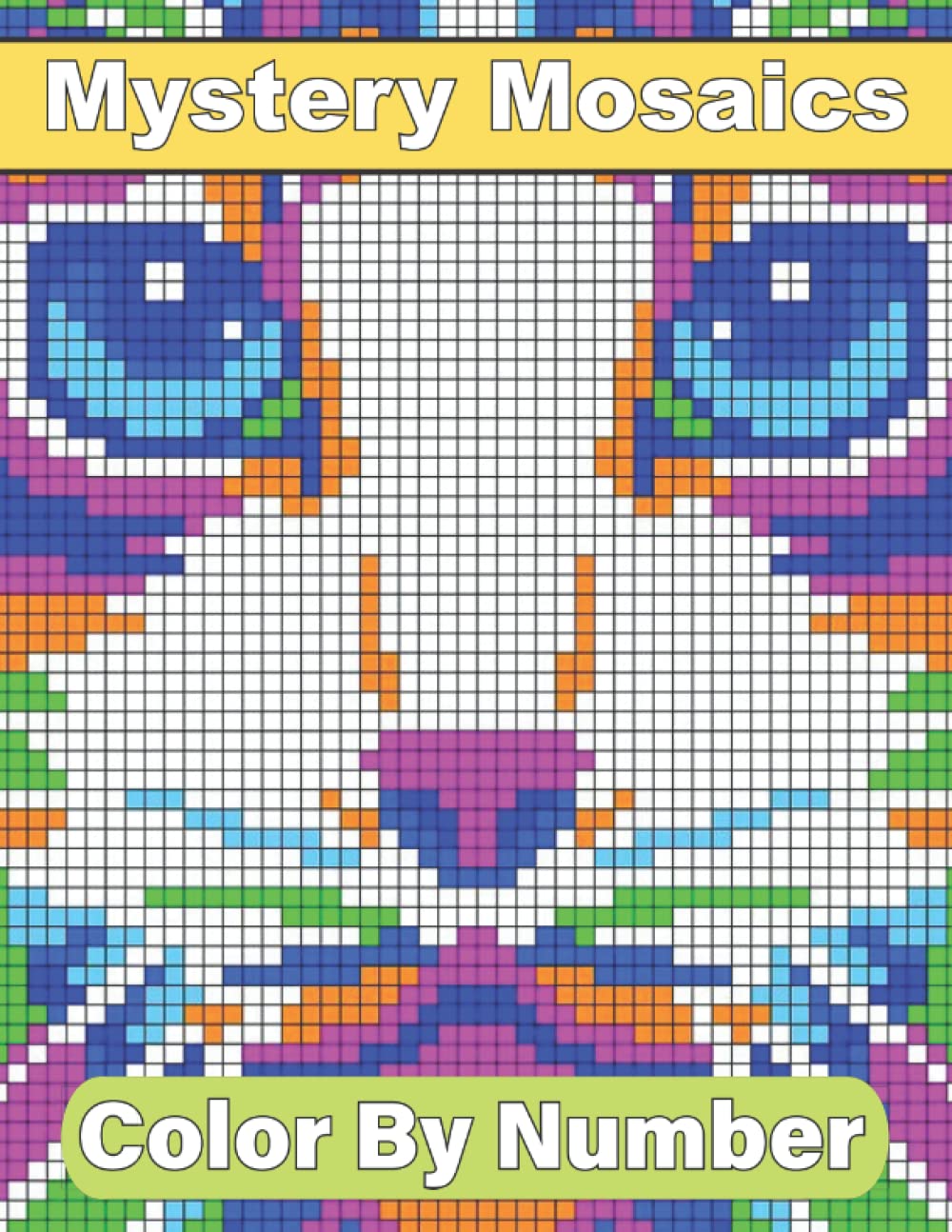 Buy Mystery Mosaics Color By Number: Pixel Art For Adults with ...