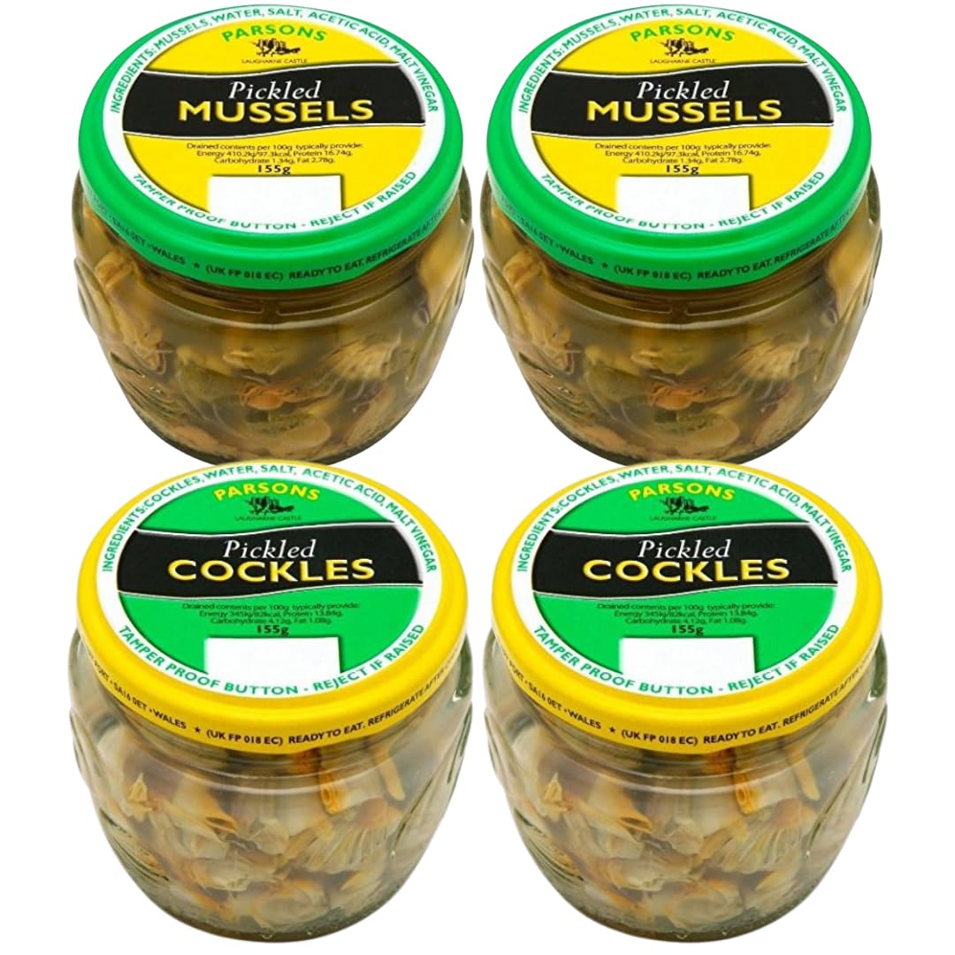 Pickled Jar Bundle With Parsons Premium Cockles Jar 155g x2 and Premium ...
