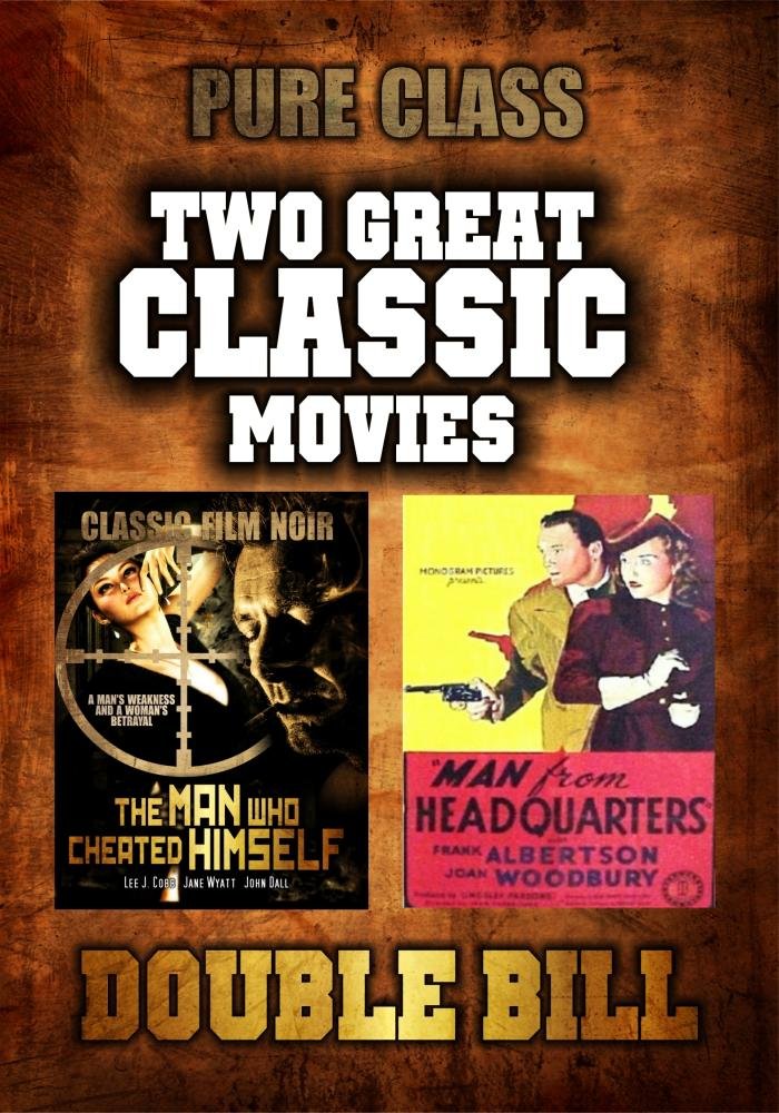 Buy Classic Movie Double Bill: The Man Who Cheated Himself/Man From ...