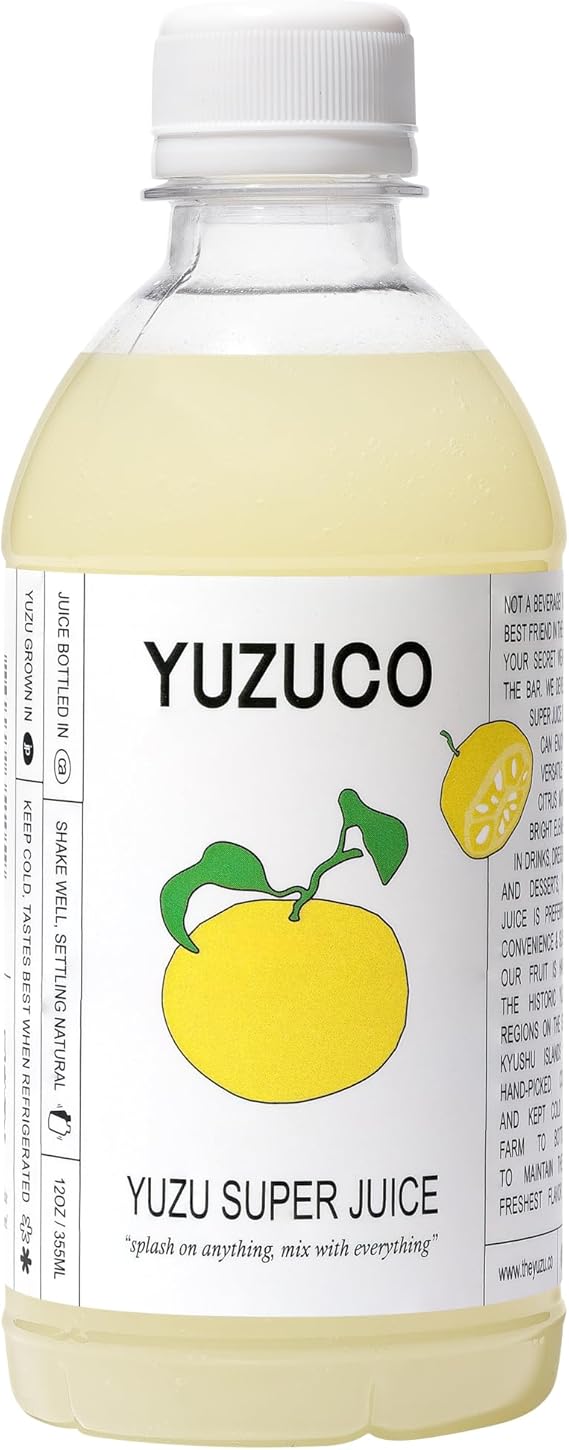 YUZUCO - Yuzu Super Juice - 12 oz - Premium Japanese Yuzu Blend Loved ...