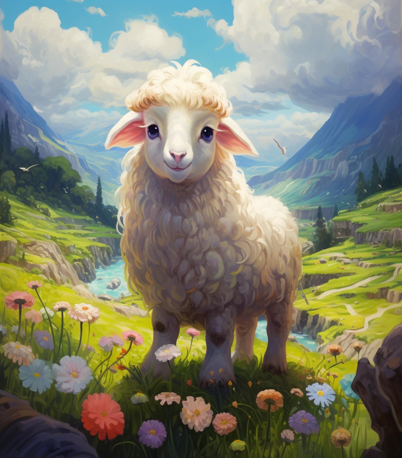 Anime Sheep