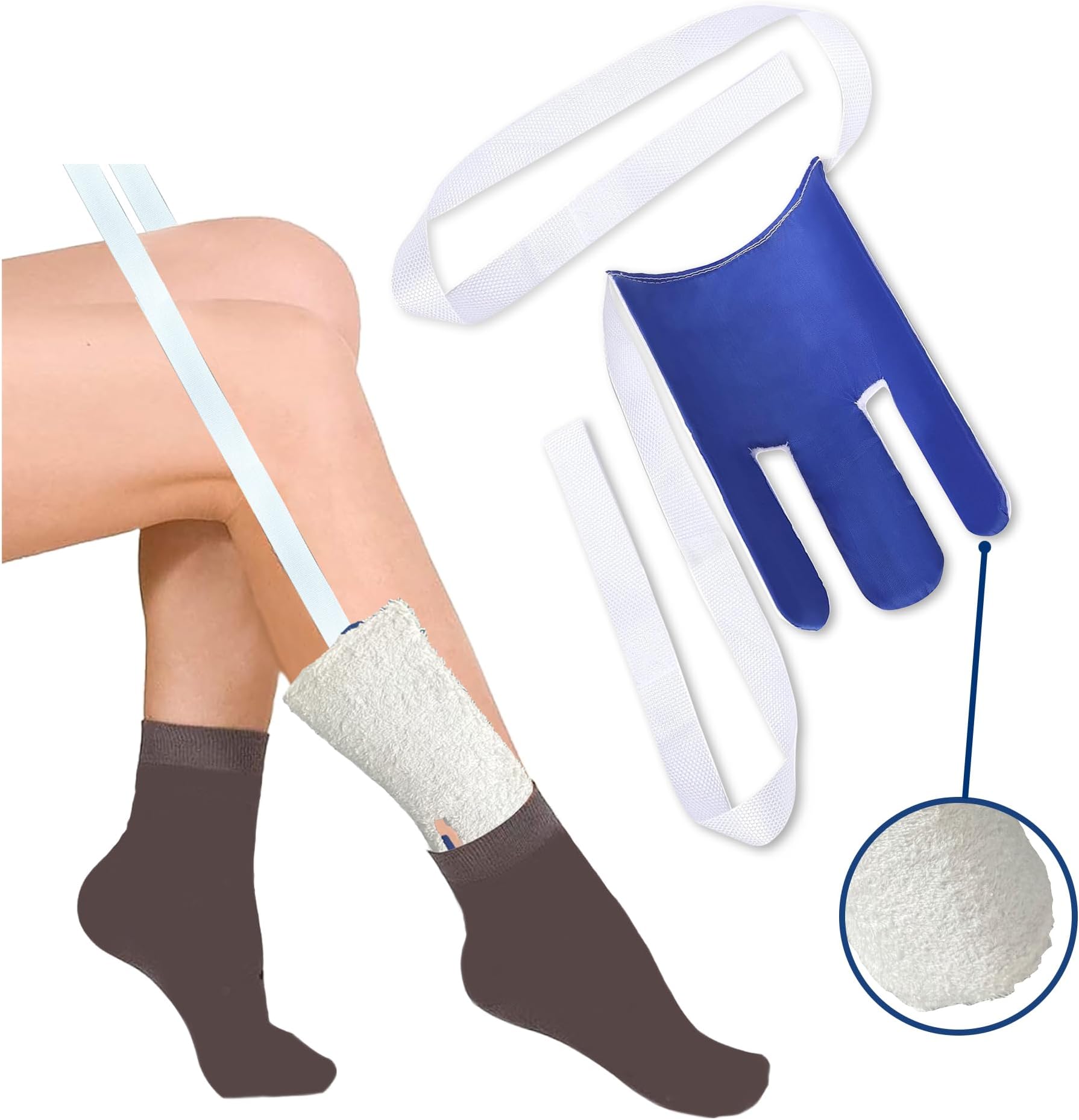 Amazon.com: Skil-Care Easy-On Sock Aid Device for Seniors, Flexible ...