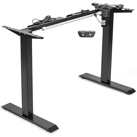 Amazon.com: Mount-It! Electric Standing Desk Frame | Height Adjustable ...