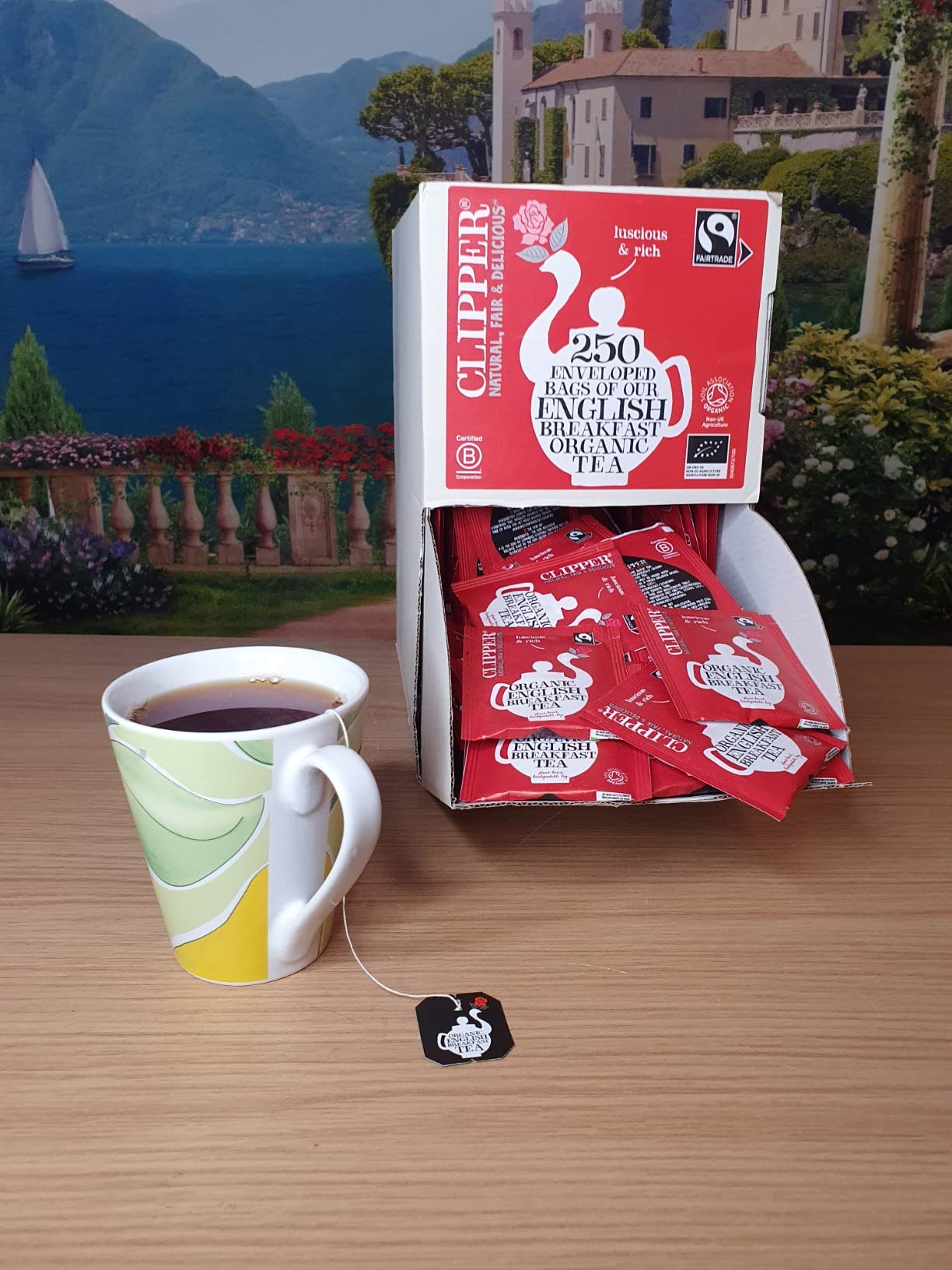 Clipper Organic English Breakfast Tea Bags | 250 Individually Wrapped ...