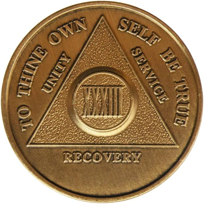 Amazon.com: 33 Year Bronze AA (Alcoholics Anonymous) - Sober / Sobriety ...