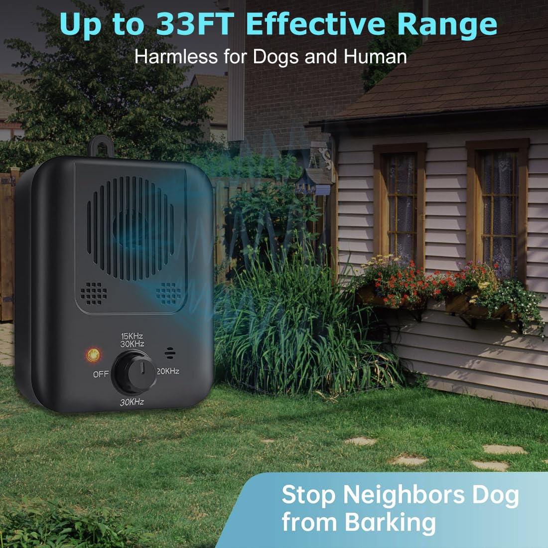 Ultrasonic Dog Bark Control Zigzagmars Ultrasonic Anti Barking Device ...