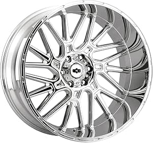 Amazon.com: Vision 404 BRAWL Custom Wheel - 24x12, -51 Offset, 5x127 ...