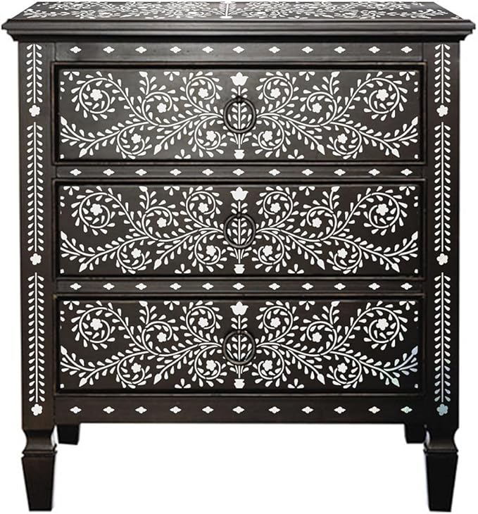 Amazon.com: Raja Bone Inlay Stencil - DIY Bone Inlay Designs for ...