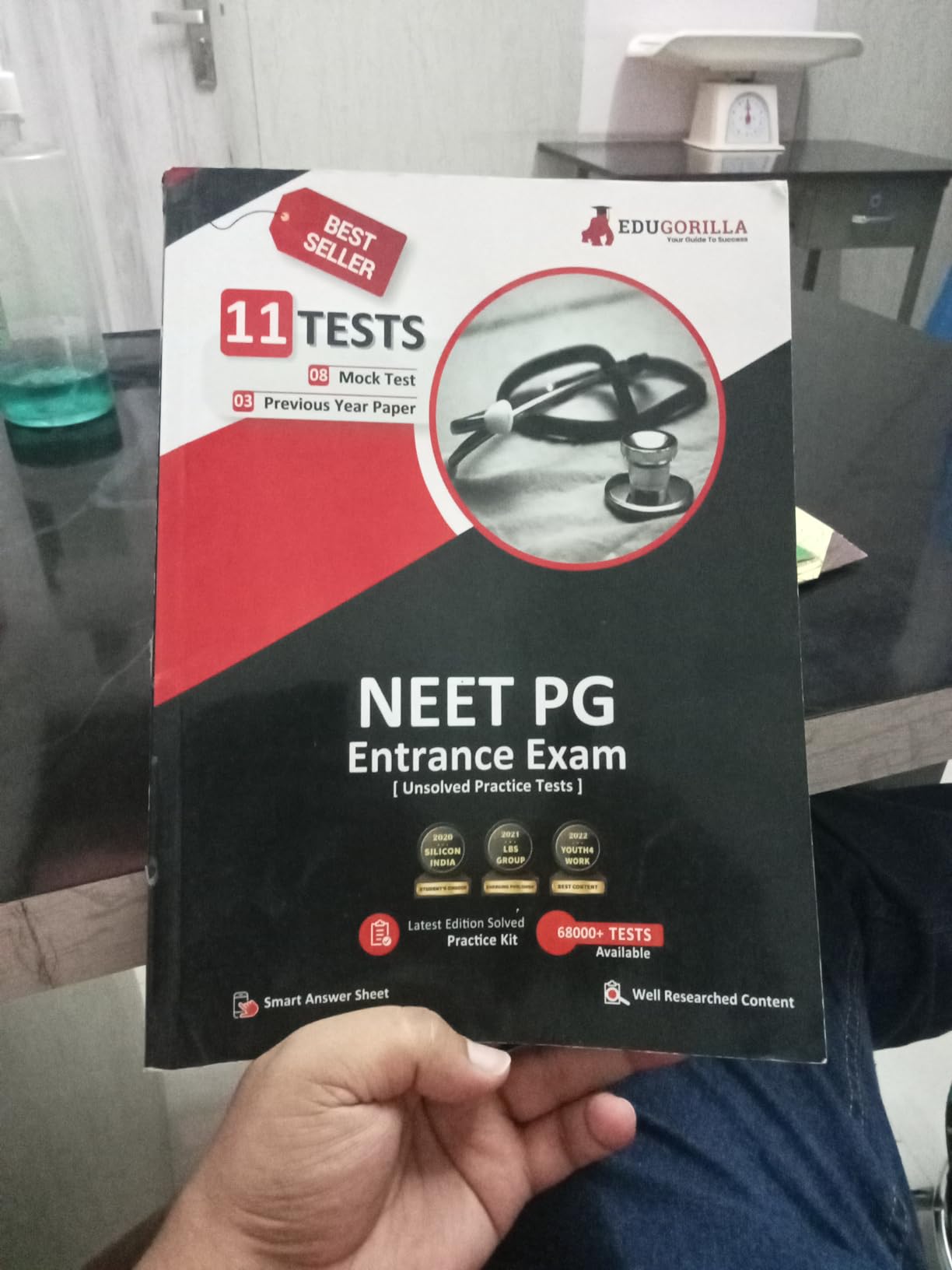 Buy NEET PG Entrance Exam Preparation Book 2024 - 8 Mock Tests and 3 ...