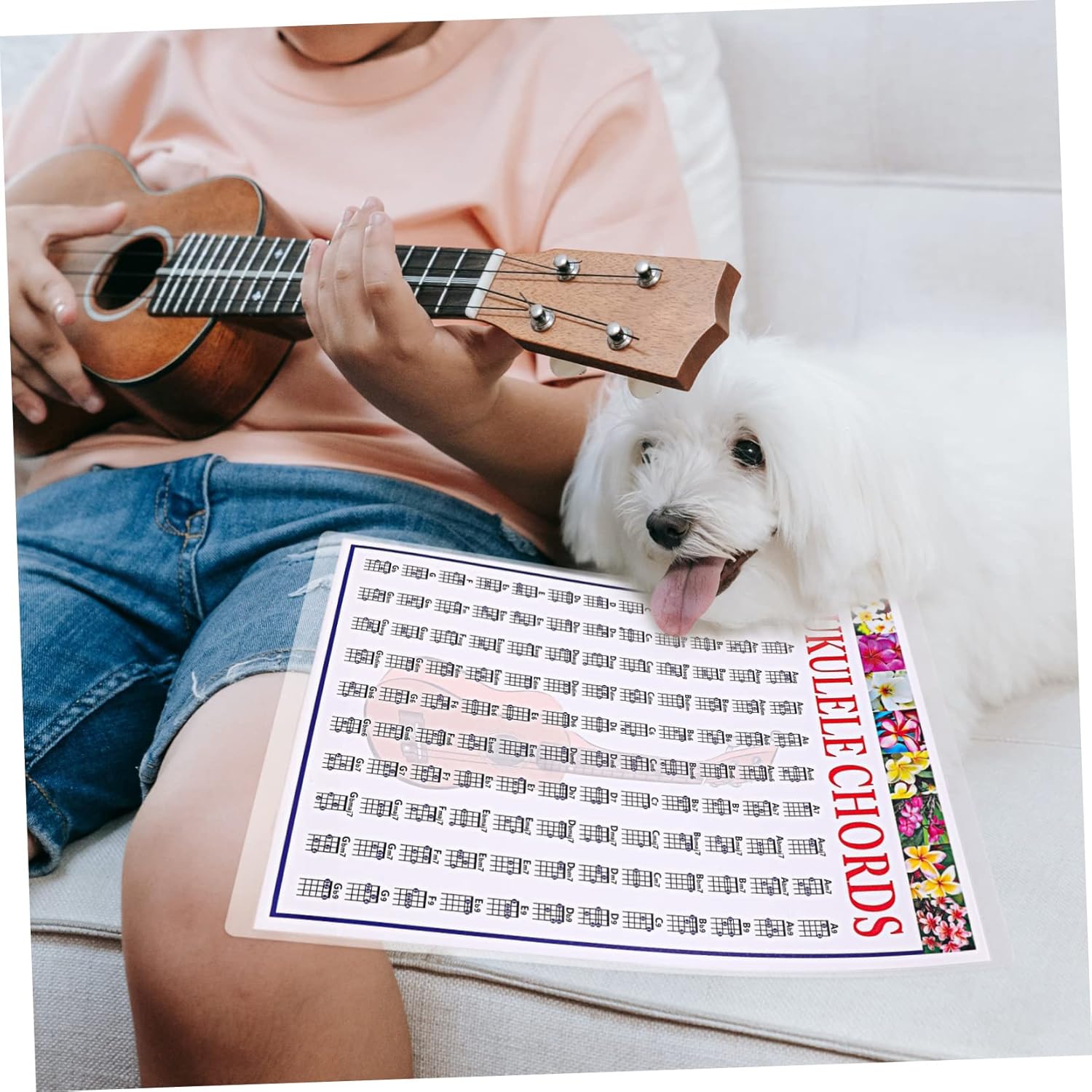 SUPVOX Tabla de acordes con dedos Guitarra para niños, nota musical ...