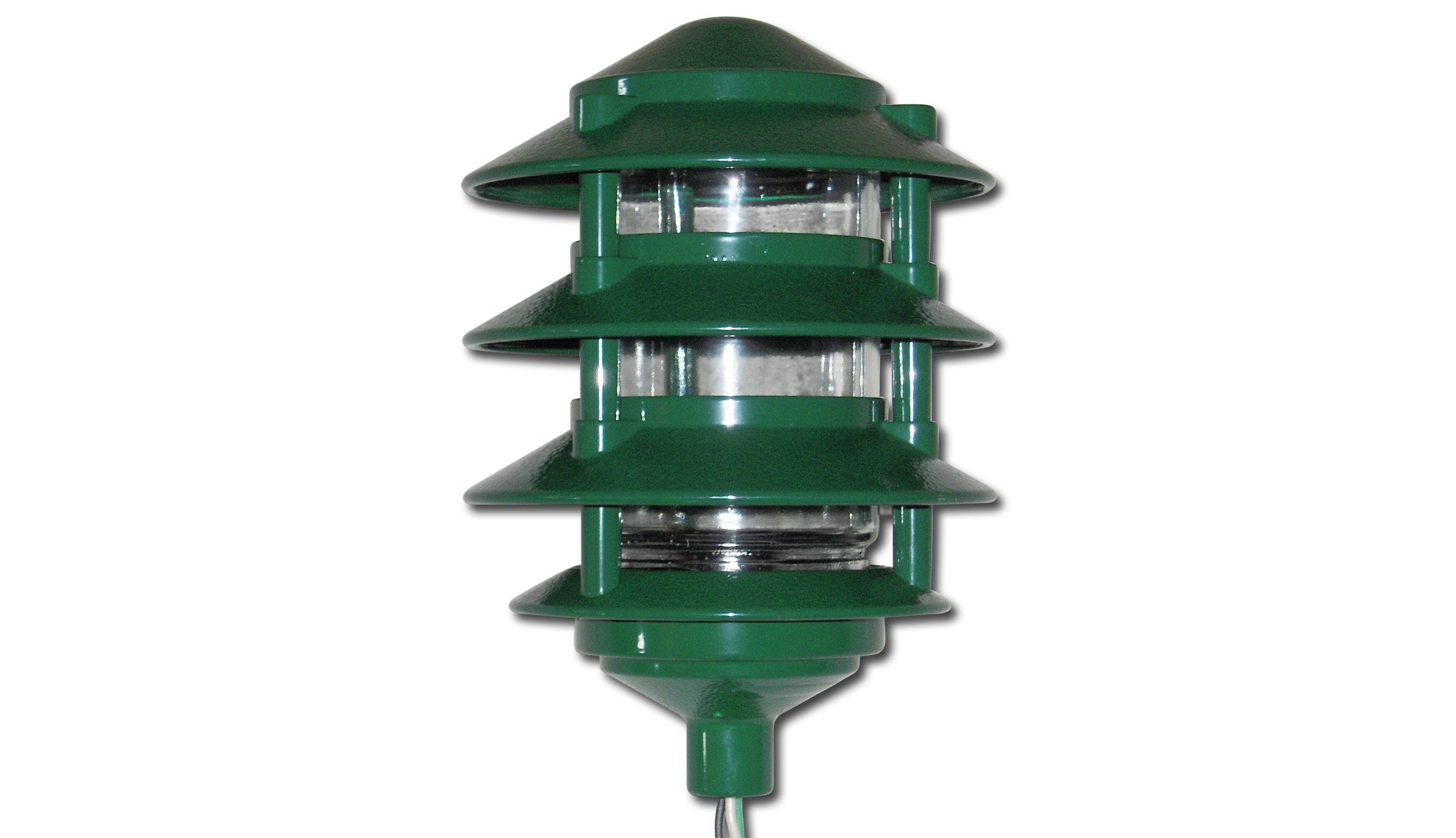 Snapklik.com : Greenfield Made In USA Weatherproof Path Light - Green