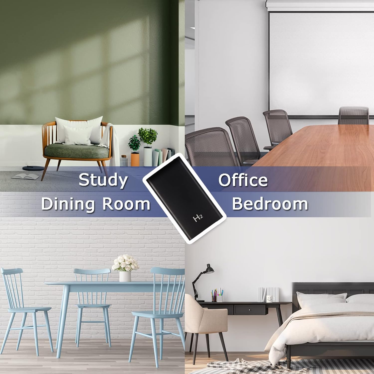 MINGYY Cámara de banco de energía oculta, espía sin necesidad WiFi ...