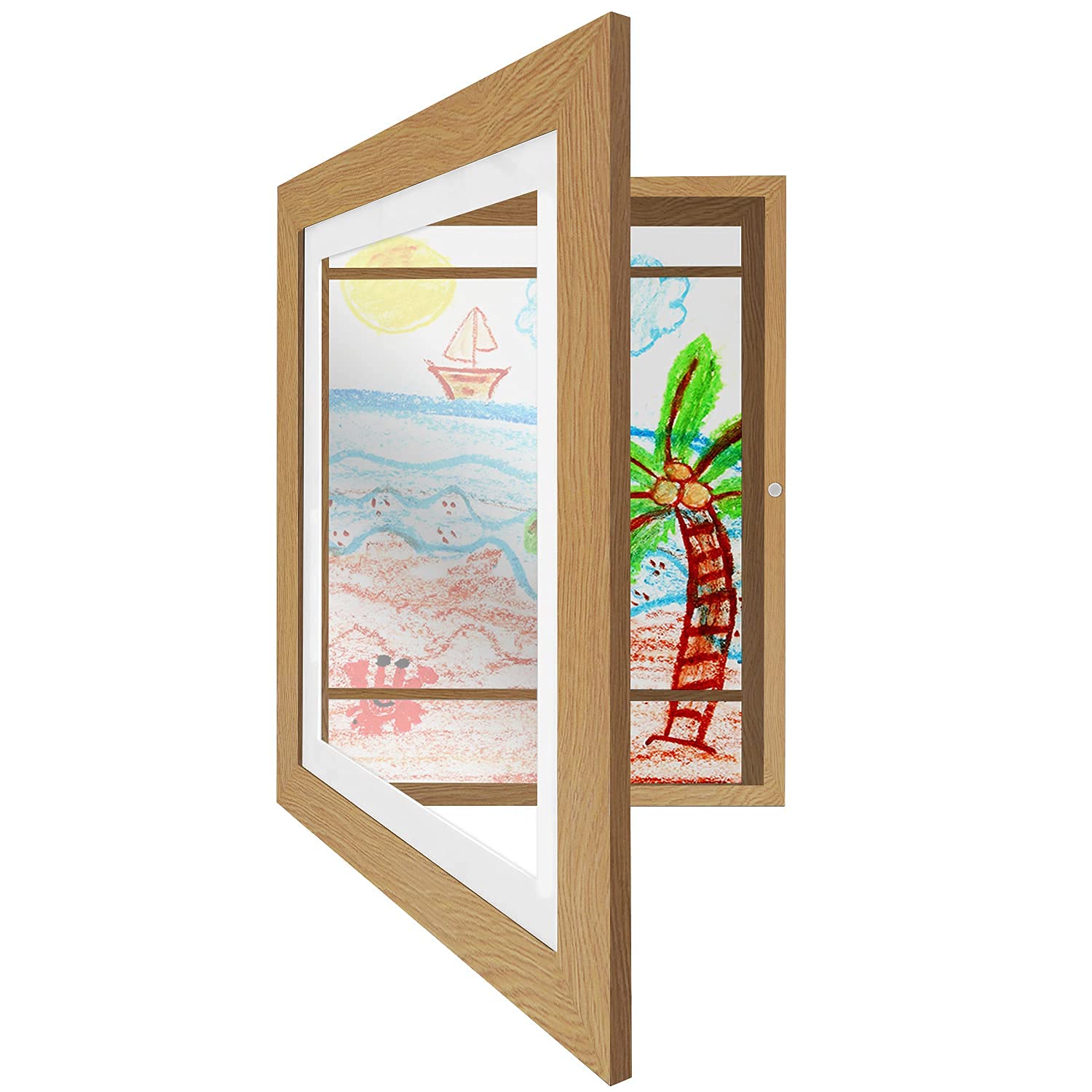 Snapklik.com : Americanflat 10x125 Kids Art Frame - Front Loading ...