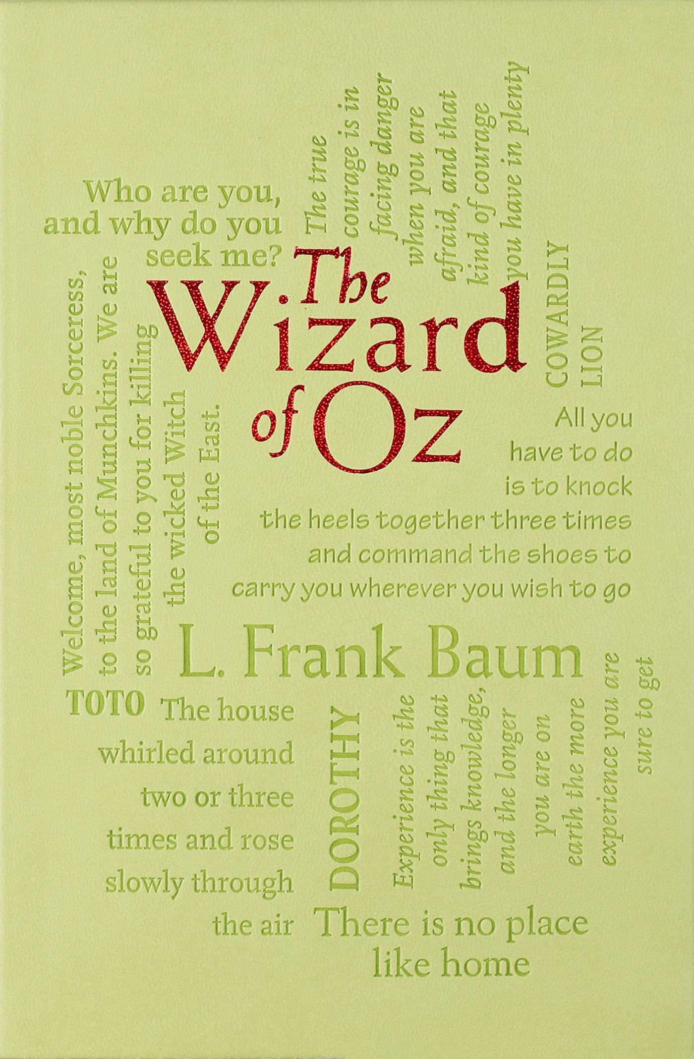 Amazon.com: The Wizard of Oz (Word Cloud Classics): 9781607109433: Baum ...
