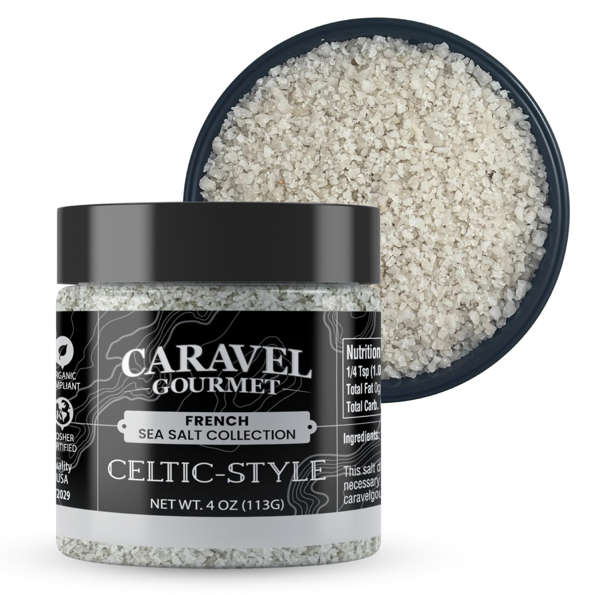 Amazon.com : Celtic Sea Salt - 4 oz Jar : Grocery & Gourmet Food
