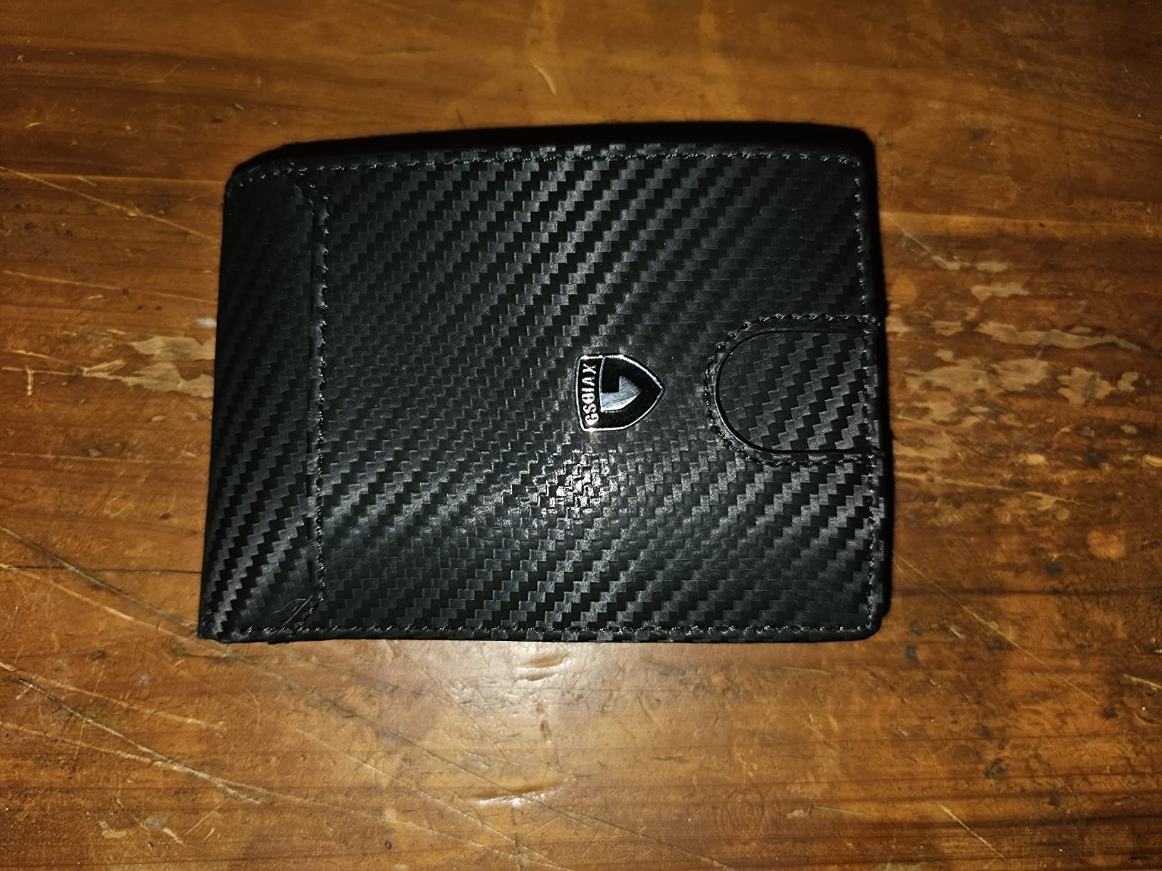 $2/mo - Finance GSOIAX Mens Slim Wallet RFID Blocking Bifold Carbon ...