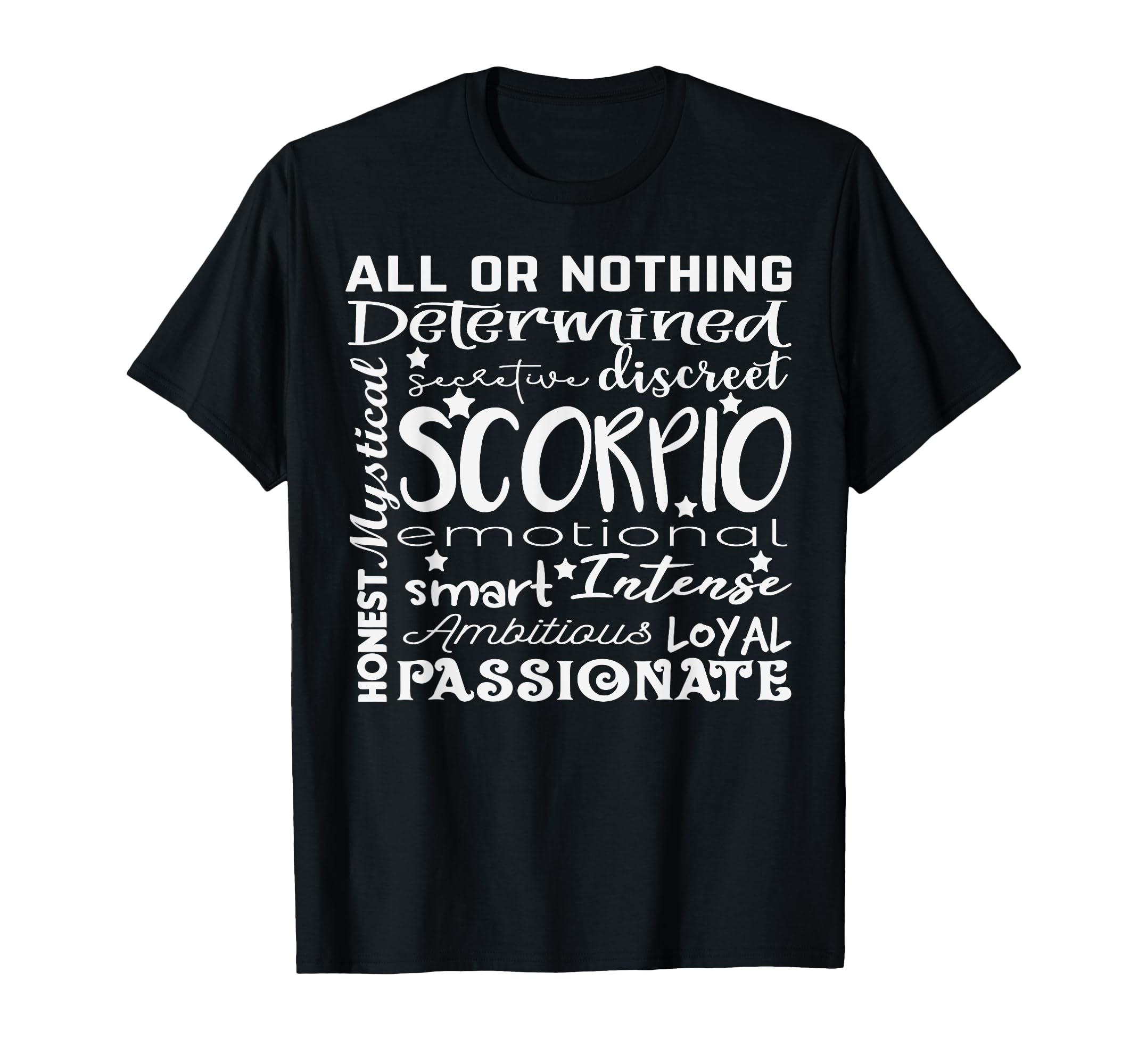 Amazon.com: Scorpio Tee Shirt Zodiac Sign Birthday Gifts for Women Tops ...