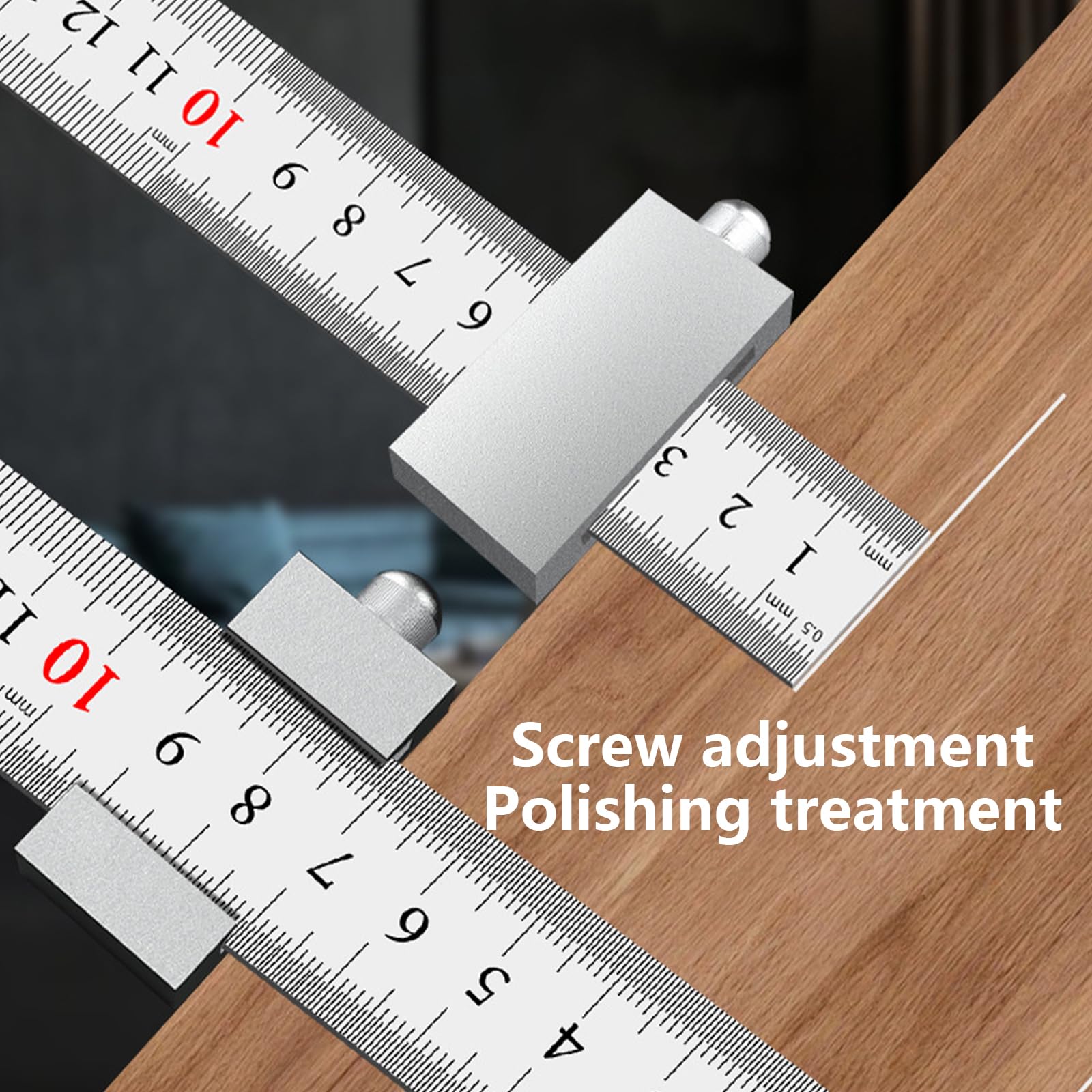 Kitchen Ruler Saker Woodworking Ruler Steel Ruler Scribing Positioning ...