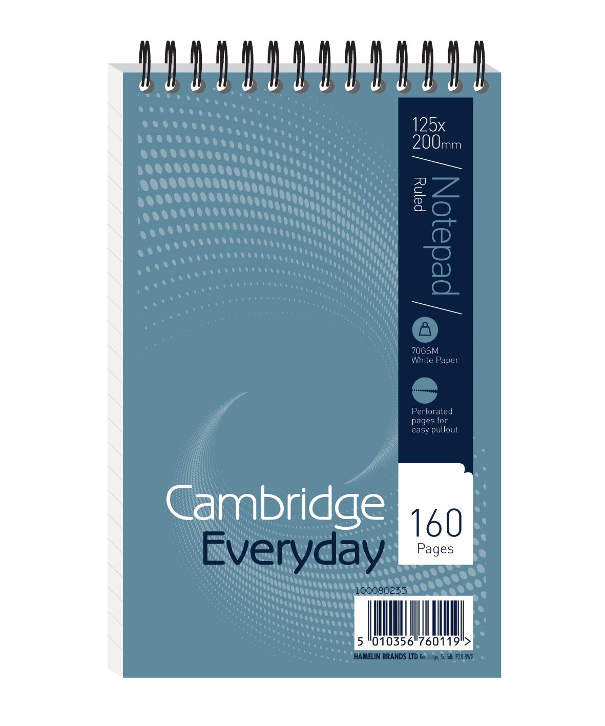 Cambridge Ruled and Perforated Reporters Notebook (Pack of 10) : Amazon ...