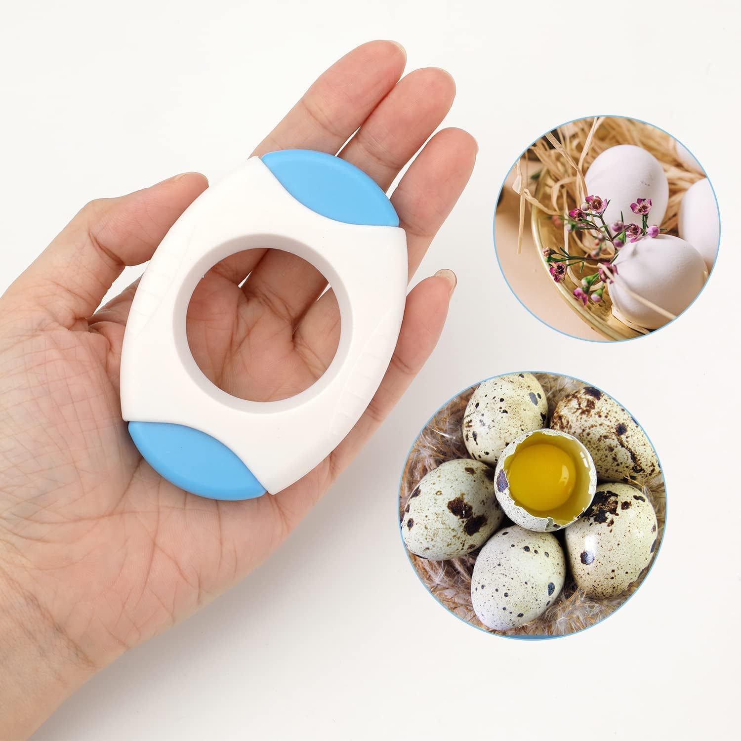 Amazon.com: 2pcs Egg Shell Opener, Egg Topper Cutter Boiled Egg Opener ...
