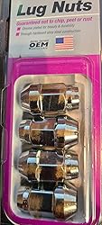 McGard 64012 Chrome Bulge Cone Seat Style Lug Nuts (M12 x 1.5 Thread ...