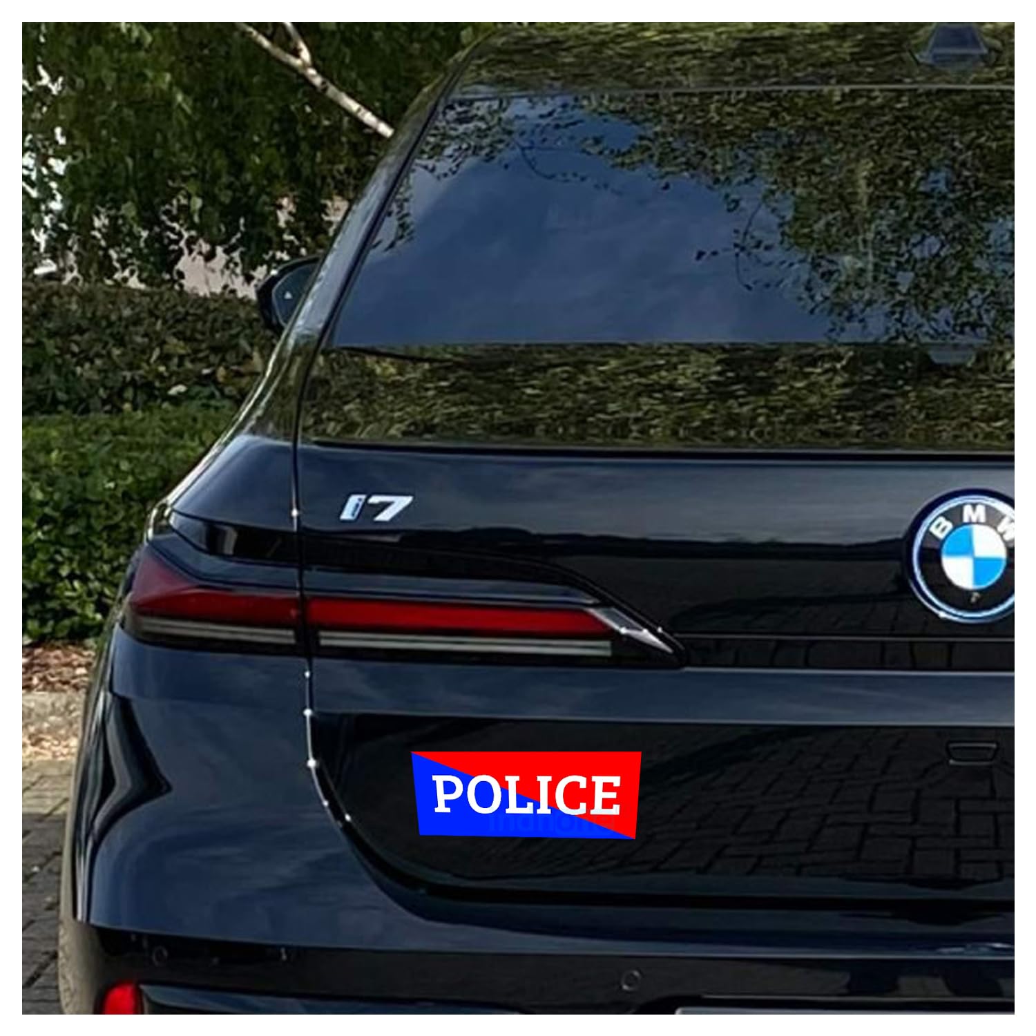 indnone® Police Sticker for Car Sticker for Window,Hood,Bumper,Door ...