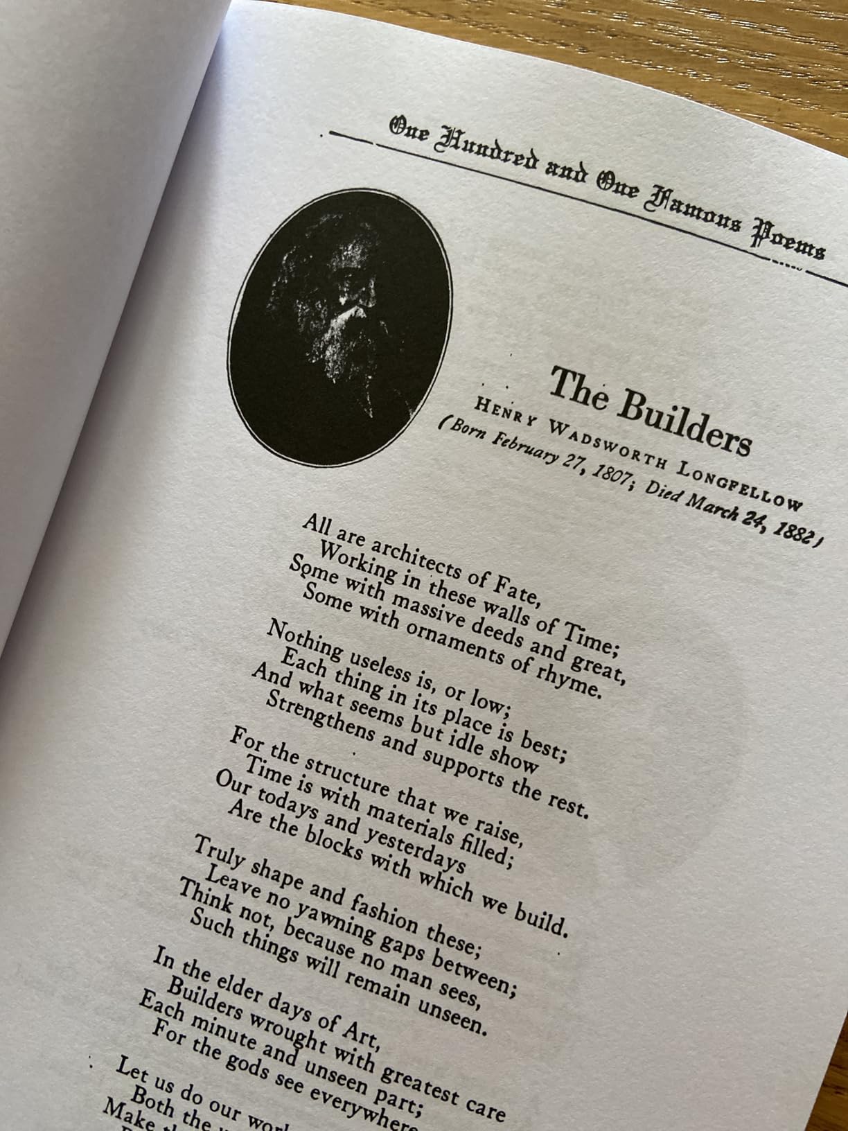 One Hundred and One Famous Poems, with a Prose Supplement, Strikingly ...