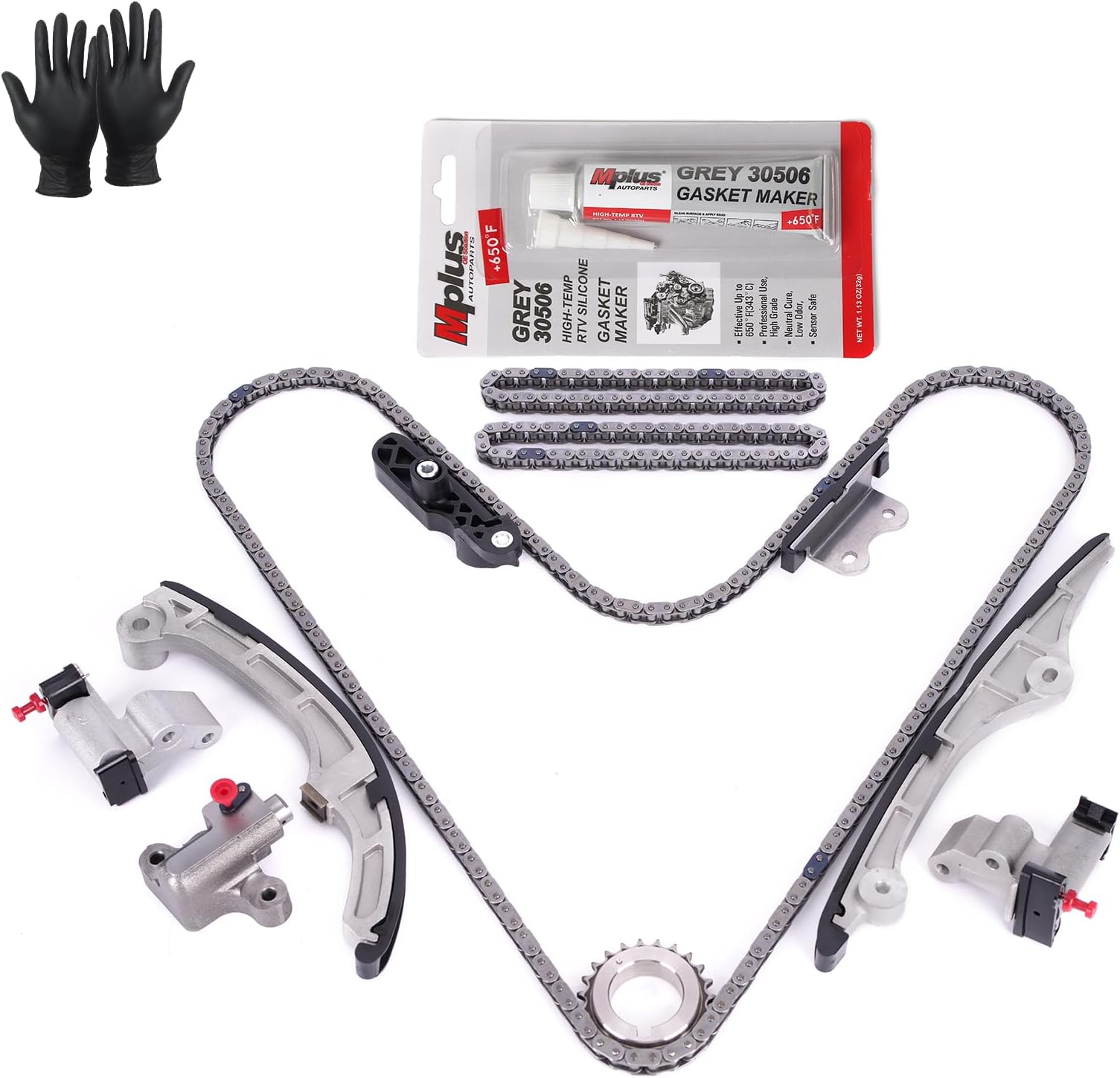 Amazon.com: A-Premium Engine Timing Chain Kit W/Tensioner & (VVT ...