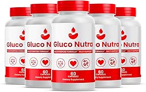 Amazon.com: SPRESSO (5 Pack) GlucoNutra Supplement Caps - Official ...