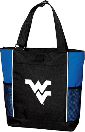 Amazon.com: Broad Bay WVU Tote Bags Official West Virginia University ...