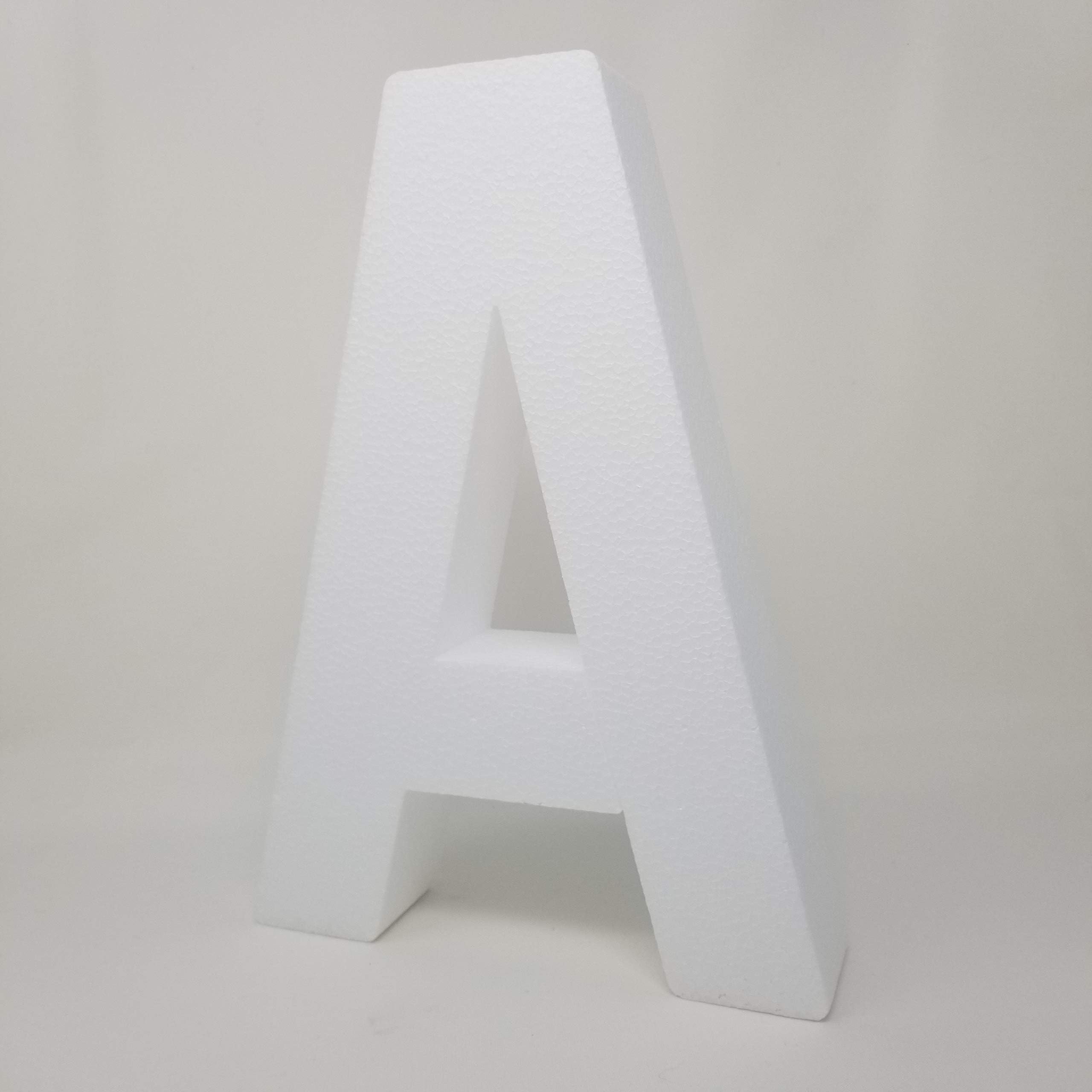 Amazon.com: Large Flat Cardboard Letters, Numbers | Custom Decorative ...