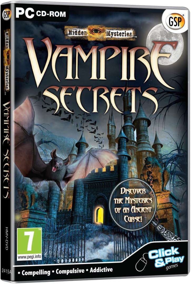 Hidden Mysteries: Vampire Secrets (PC CD) : Amazon.co.uk: PC & Video Games